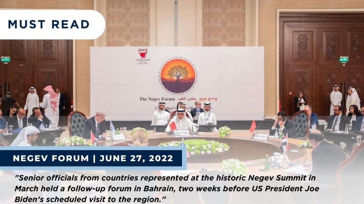 AAPI Newsletter: June 2022 | Latest | Abraham Accords Peace Institute