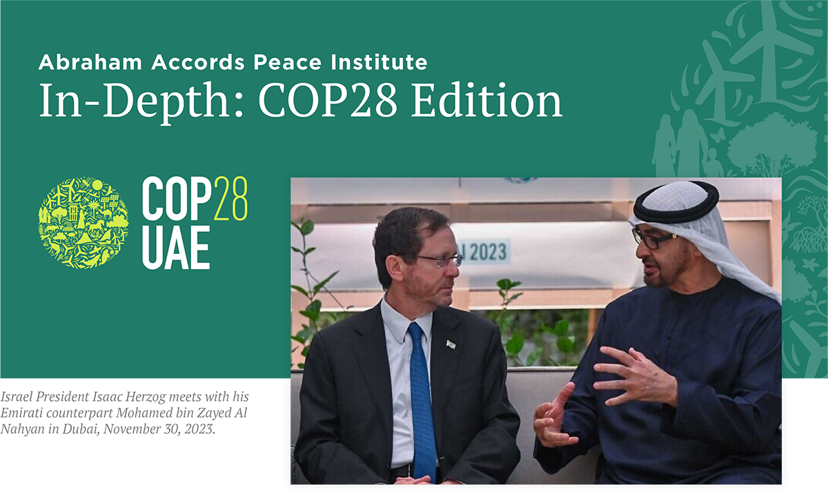 AAPI Newsletter: November 2023 | Latest | Abraham Accords Peace Institute